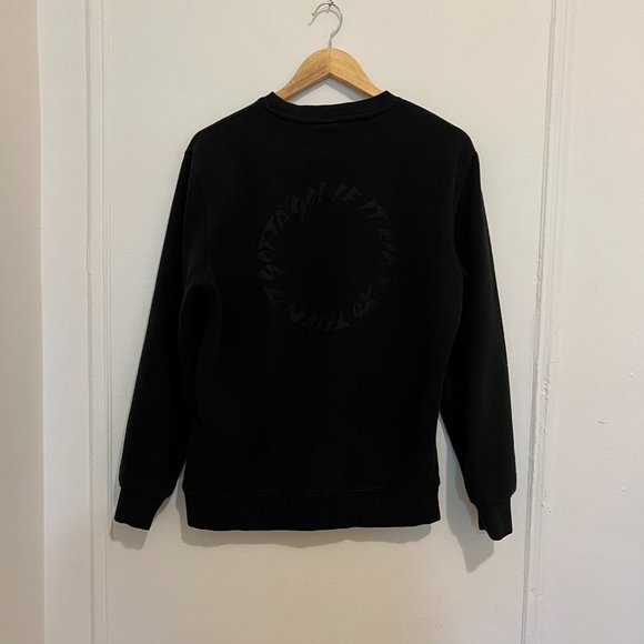H&M | Sweaters | Hm X The Weekend Rare Xo Black Crewneck Sweatshirt ...